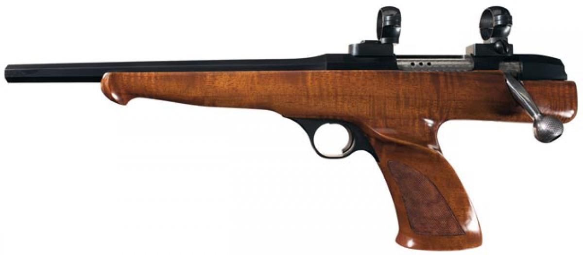WICHITA ARMS CLASSIC SILHOUETTE PISTOL IN .7MM PPC IMPROVED IN WALNUT ...